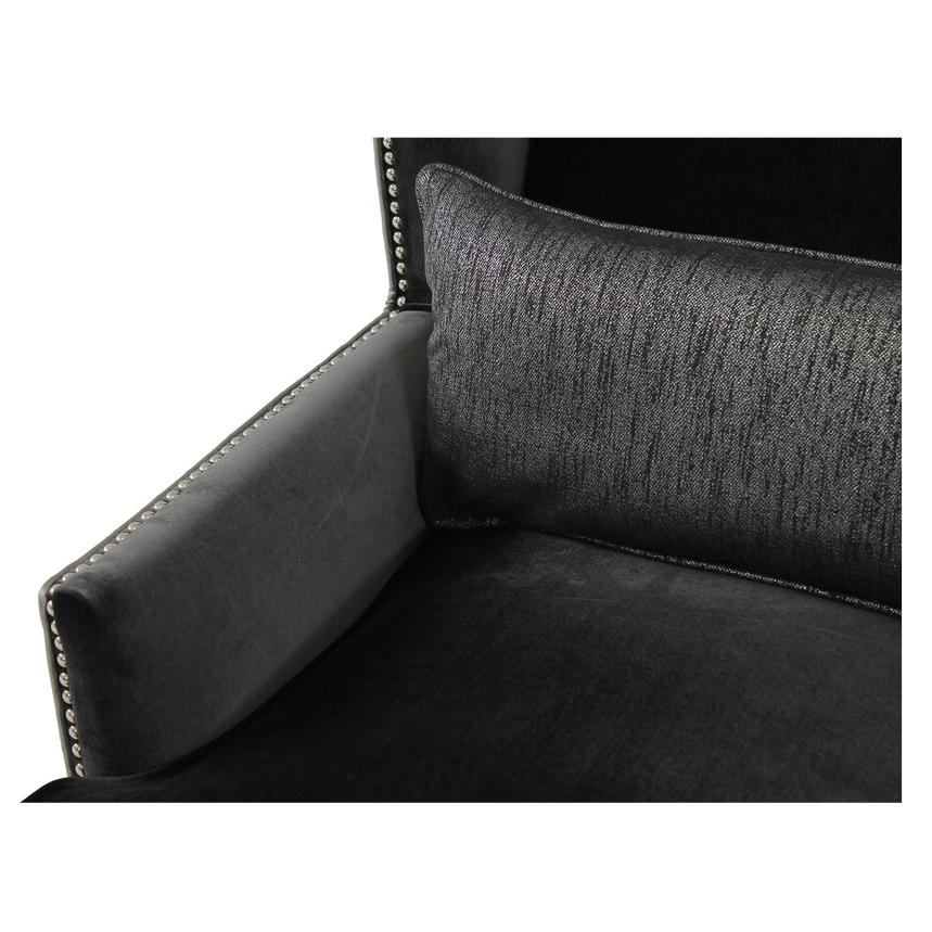 Laura Dark Gray Accent Chair | El Dorado Furniture