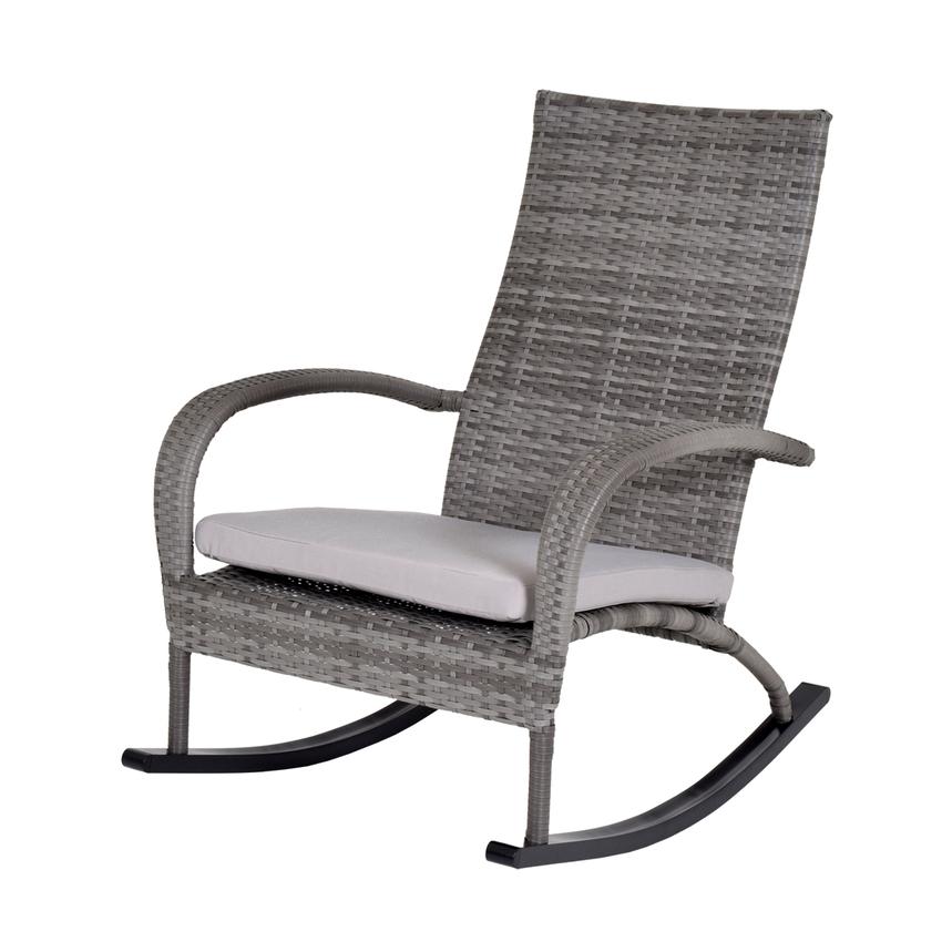Neilina Gray Rocking Chair | El Dorado Furniture