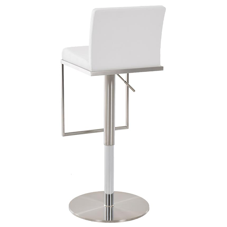 Brisa White Adjustable Stool | El Dorado Furniture
