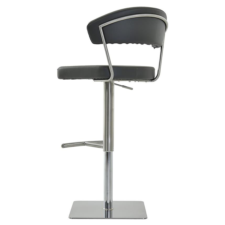 Bold Gray Adjustable Stool | El Dorado Furniture