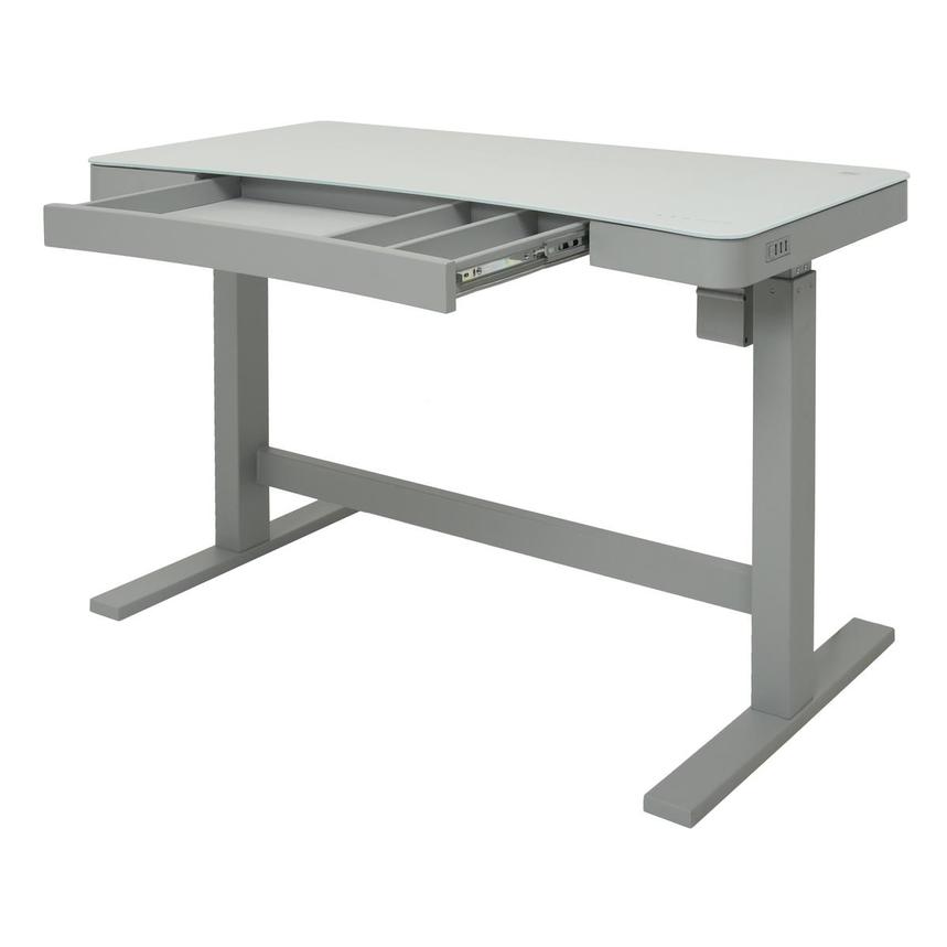 AshFord White Standing Desk