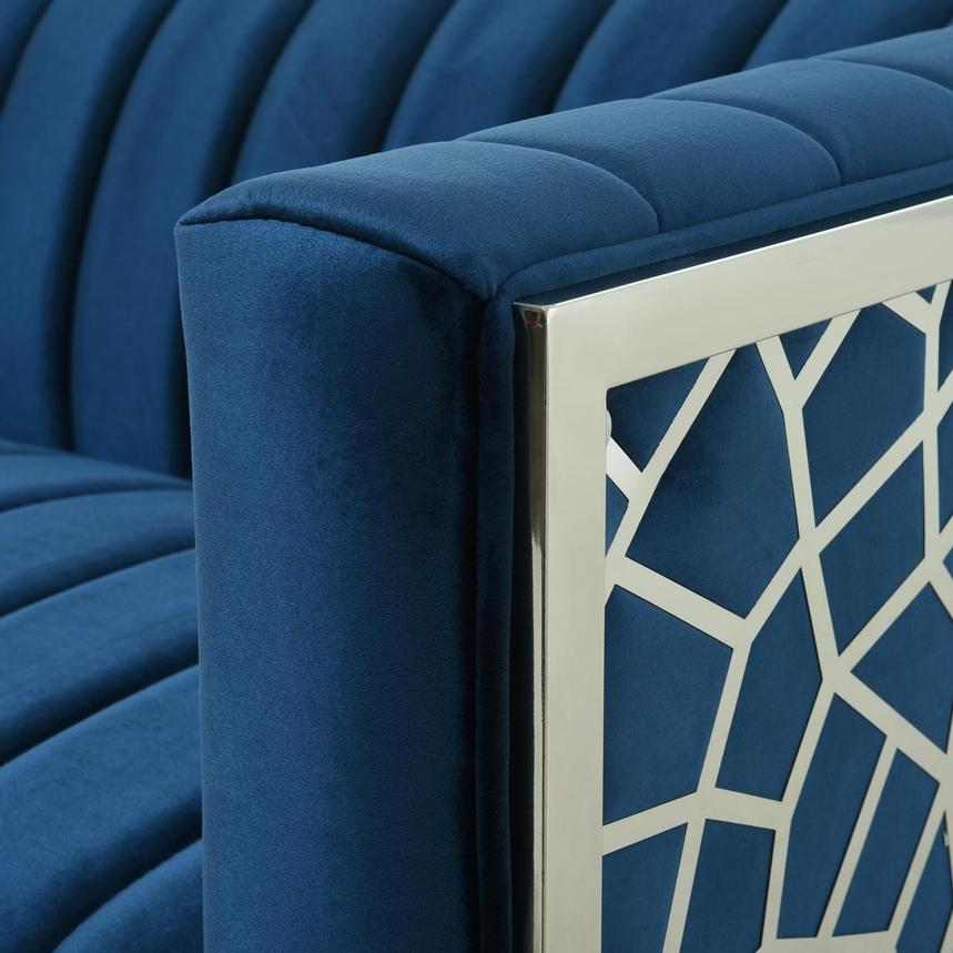 Conrad Blue Sofa | El Dorado Furniture