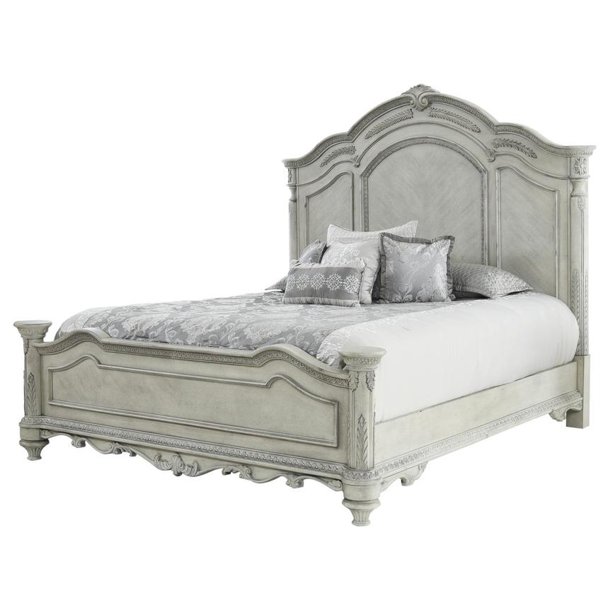 Cedric King Panel Bed | El Dorado Furniture