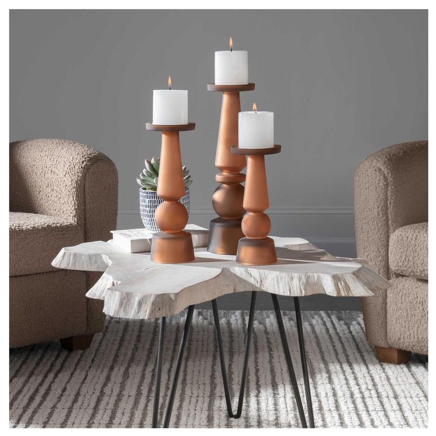Cassie Brown Set of 3 Candle Holders | El Dorado Furniture