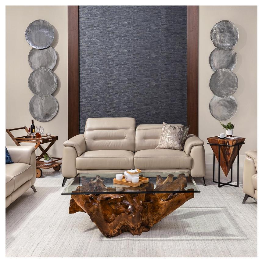 Archie Natural Coffee Table | El Dorado Furniture