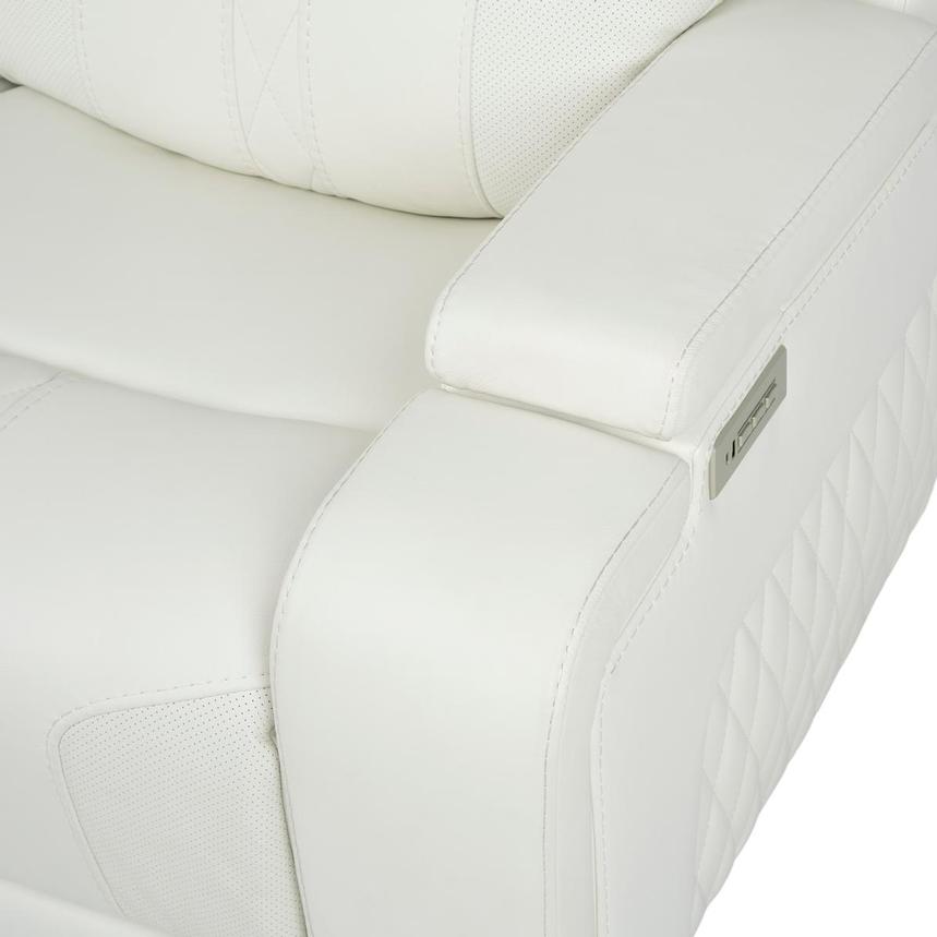 Zeus Leather Power Reclining Sofa | El Dorado Furniture